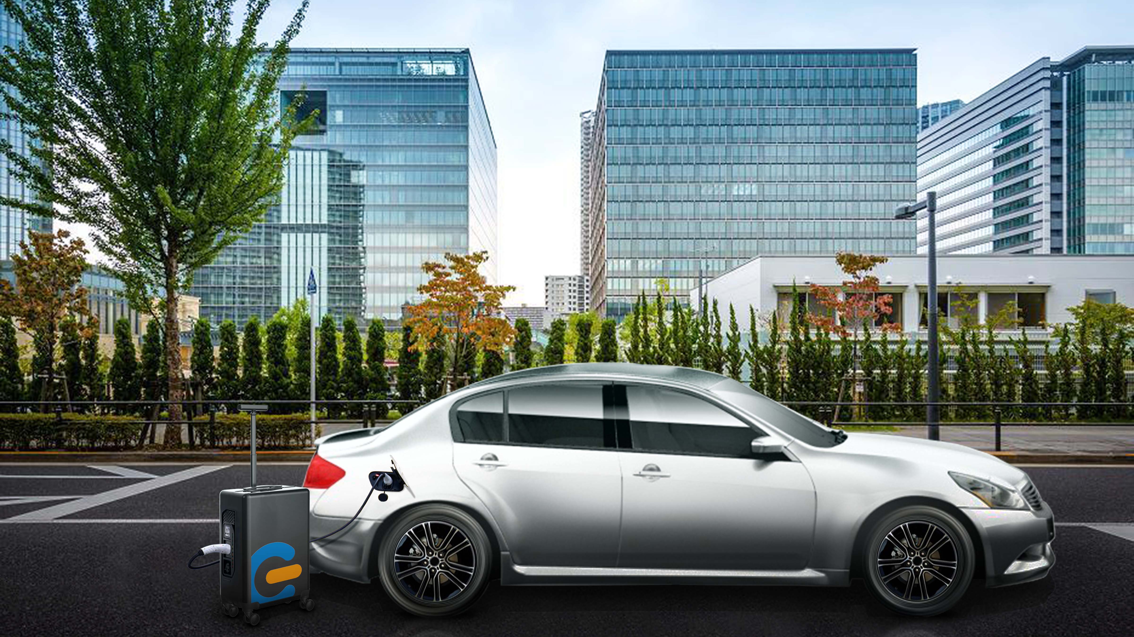 Smart EV power bank, Portable Charging Station for EV (electric ...